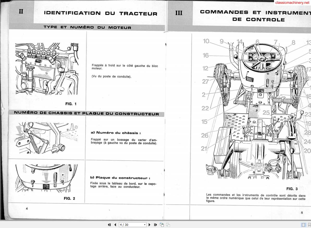 Fiat Someca 1000 Tractors Operator's Manual_FR