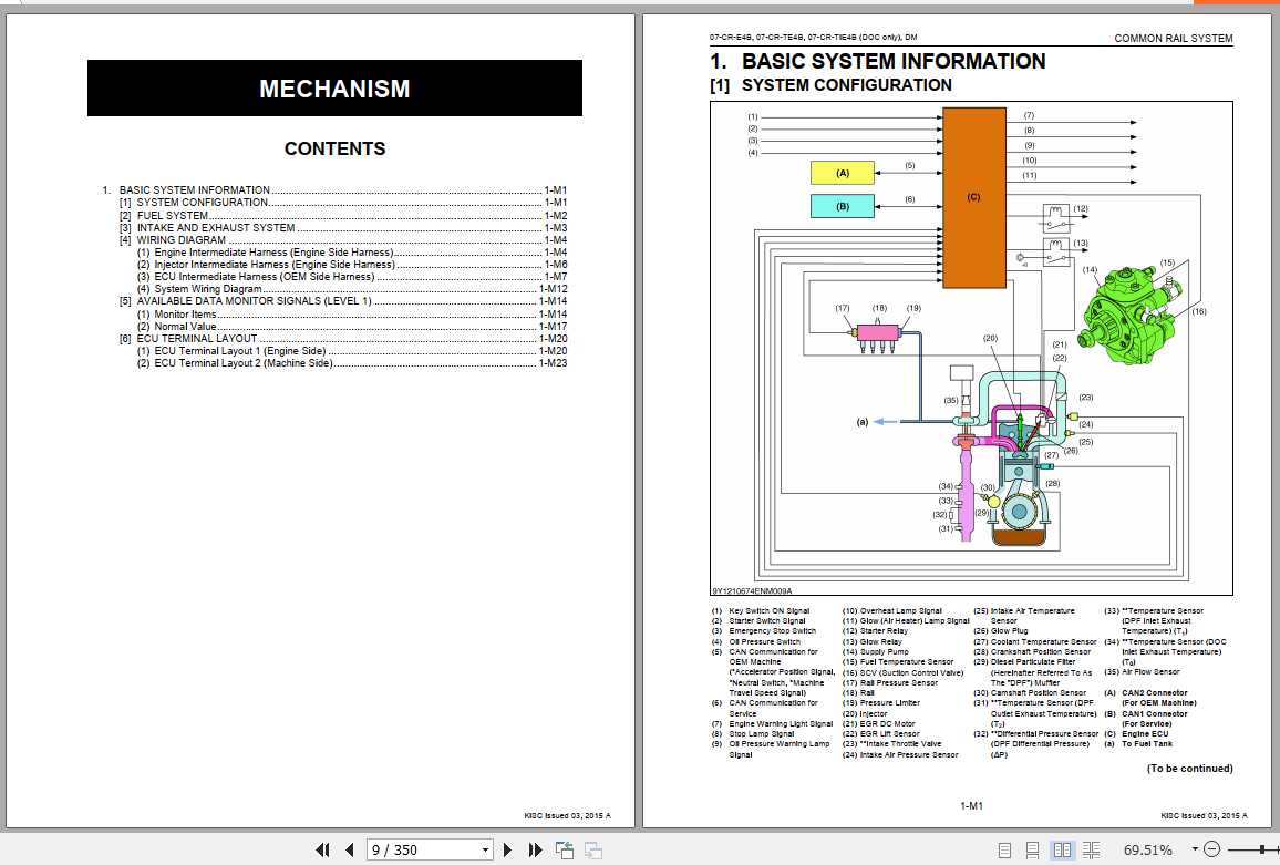 Hyundai Kubota V2607-V3307 Engine Diagnosis Manual