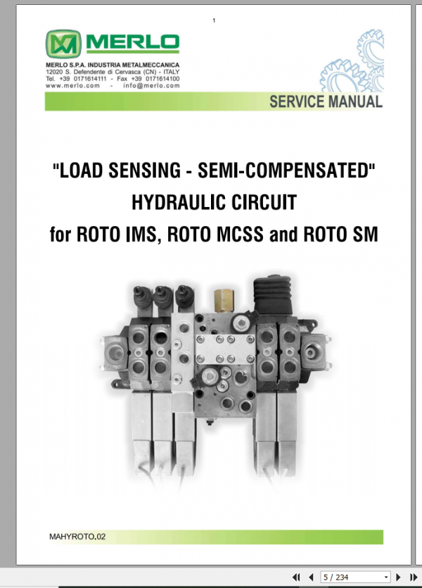 Merlo Diagnostic ROTO38.14 Service Manual_EN