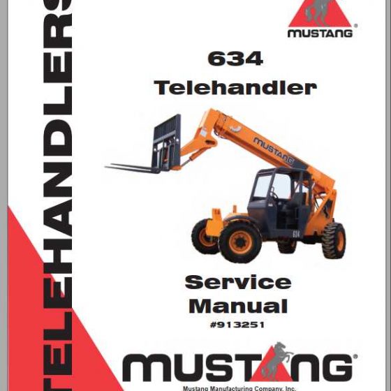 Mustang Telehandler 519 Service Manual_913302-RevA