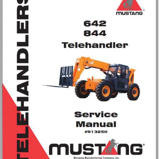 Mustang Telehandlers 742 944 1155 Service Manual_913237-RevB