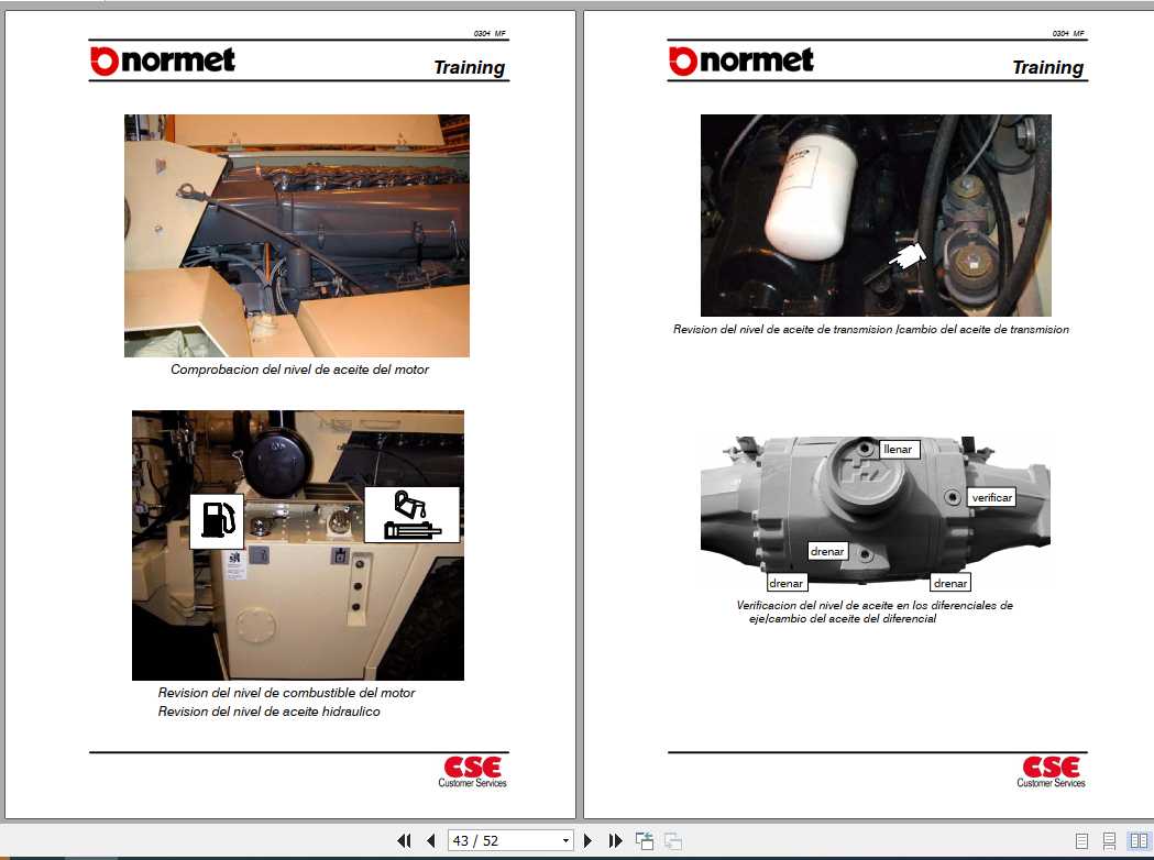 Normet Tractor Multimec 6600 Training Manual_ES