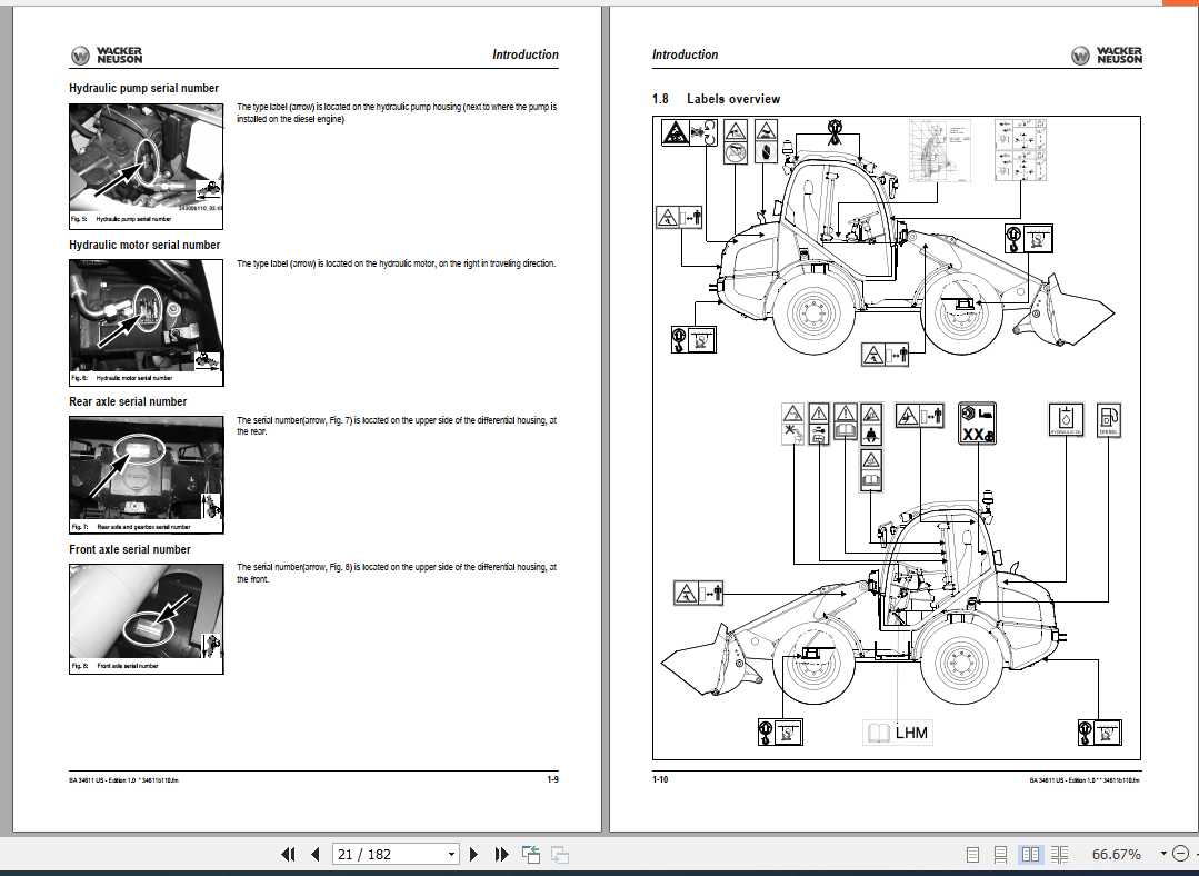 Wacker Neuson Wheel Loaders 750T Operator Manual