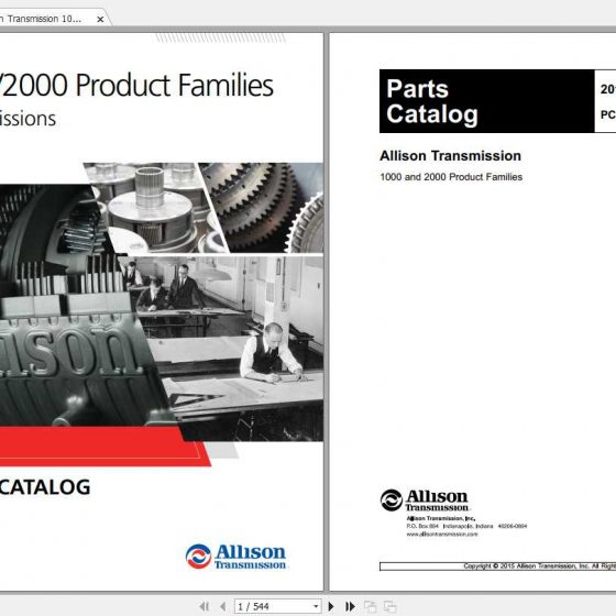 Allison Transmission 1000 2000 2400 Electronic Controls Troubleshooting ...