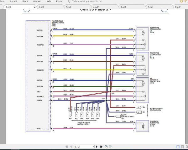 Ford EDGE 2016 Electrical Wiring Diagram