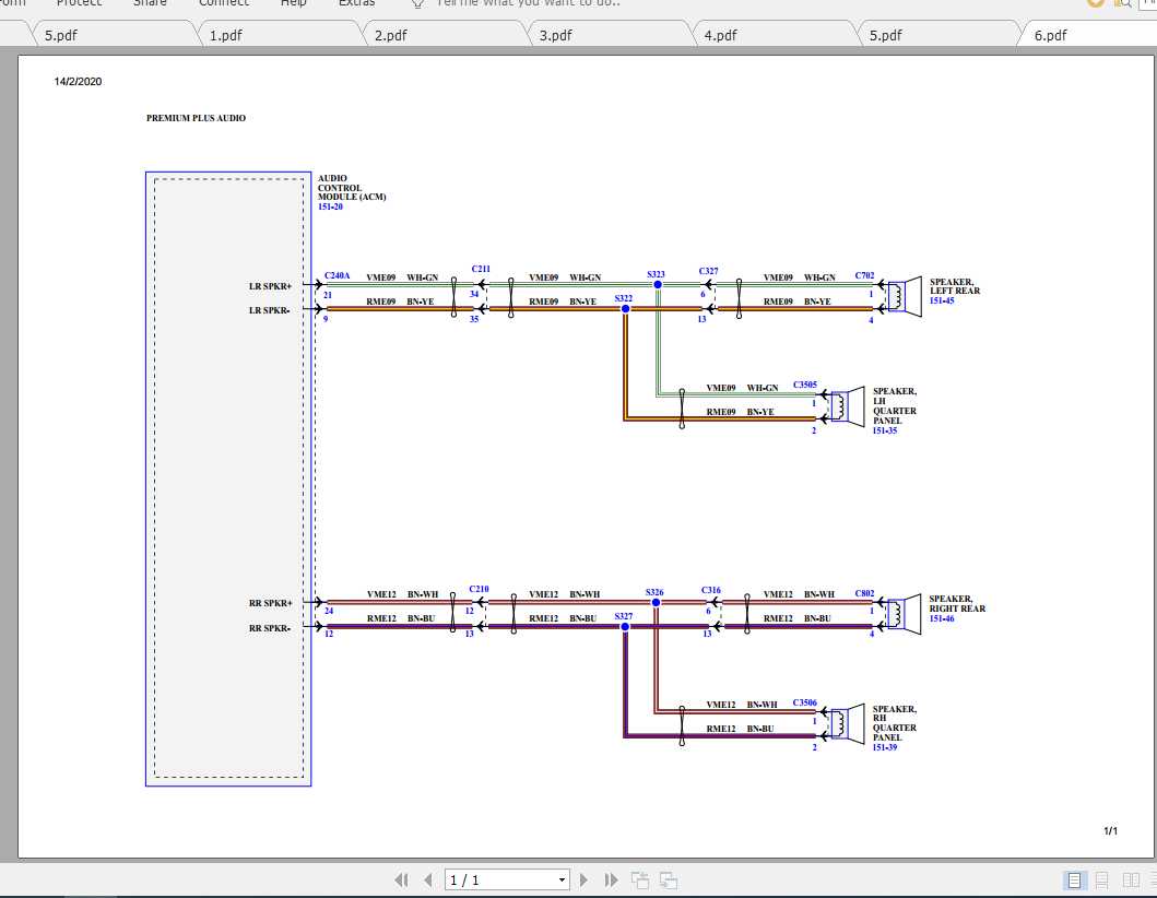 Ford Explorer 2015 Electrical Wiring Diagram