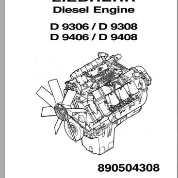 Liebherr Diesel Engine D904-D926 Workshop Manual_899621108