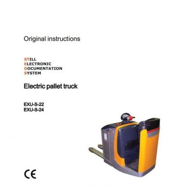 Still Electric Pallet Truck EXU-SF 20 Original Instructions