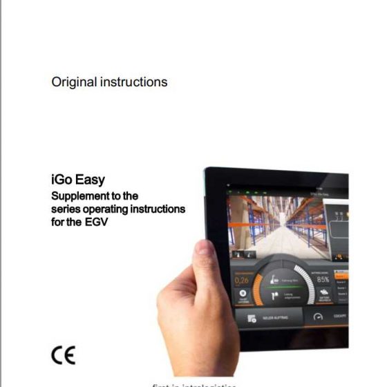 Still iGo neo CX-20 (1074) Original Instructions