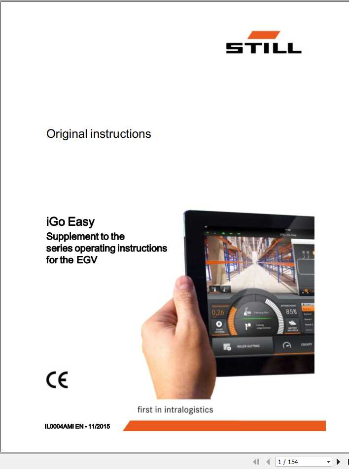 Still iGo Easy Original Instructions