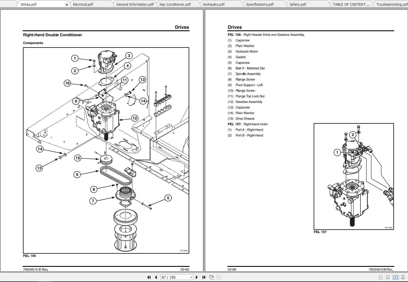 Challenger EU Hay Equipment 9195 9196 DKHE DKHET Rotary Disc Header ...