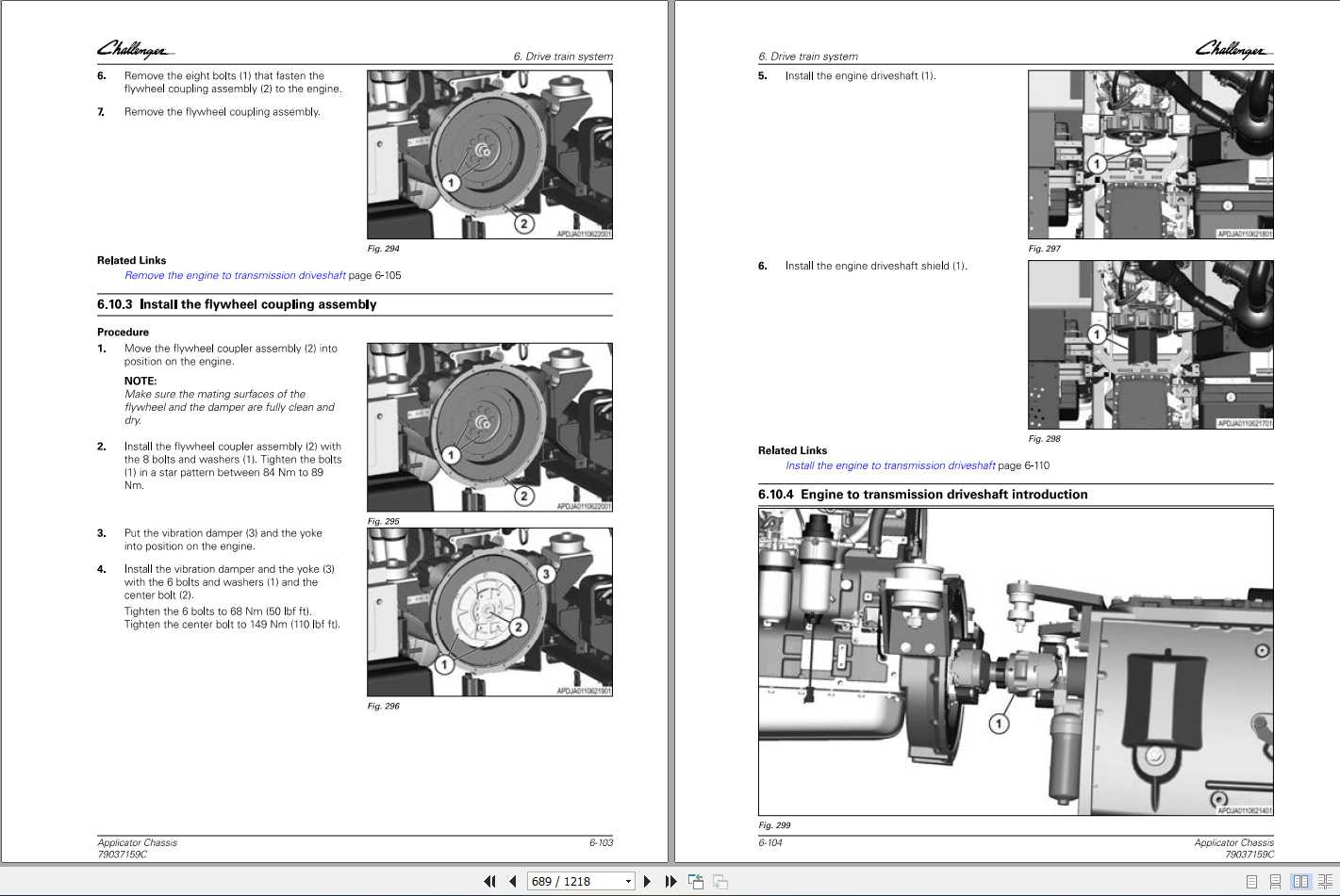 Challenger EU Applicators TerraGator TG7300C TG8300C Flotation Chassis ...