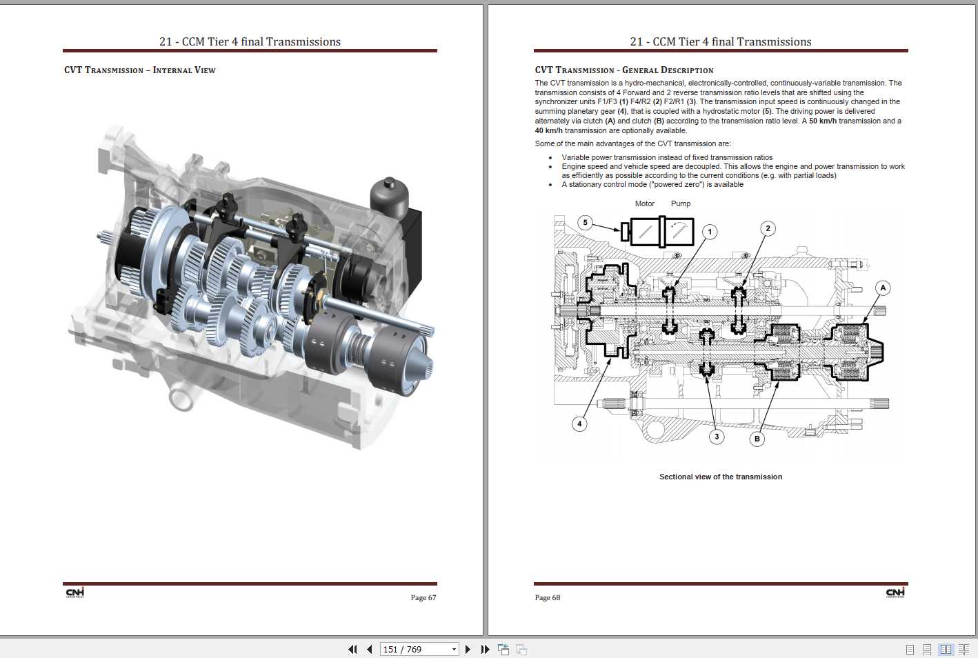 Case IH Puma - New Holland T7 Tractors Service Training Manual