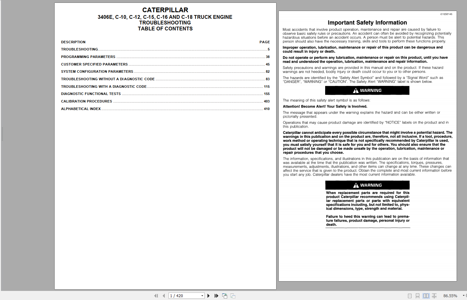Caterpillar Diesel Marine Engines Workshop Manuals & Fault Codes PDF DVD