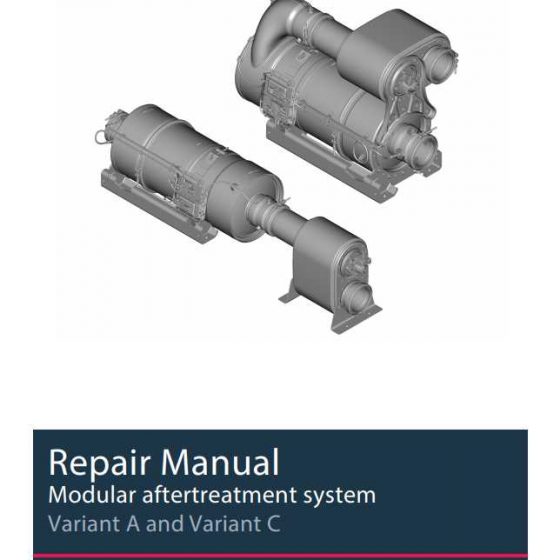 Claas Forage Harvesters MAN Engines D2862 LE131-138 Repair Manual