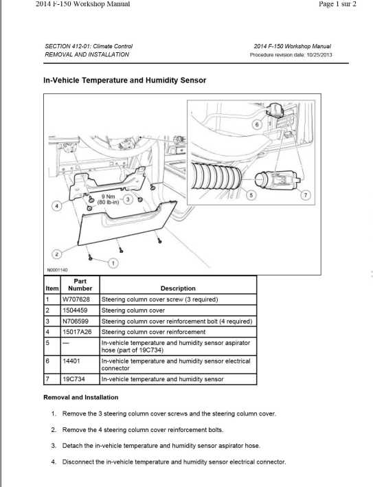 Ford F 150 Model 2011 2014 Workshop Manual Body Repair Manual