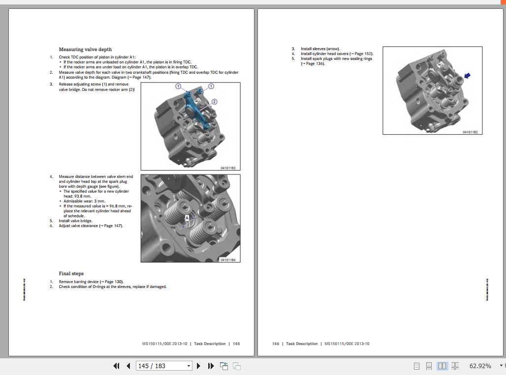 MTU Diesel Engine 12V 16V 4000 Lx2 xx Operating Instructions