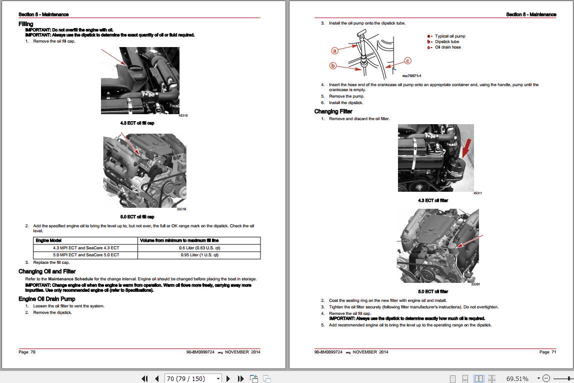 Mercury Mercruiser Marine Engine 4.3 5.0 MPI Seacore ECT Service Manual