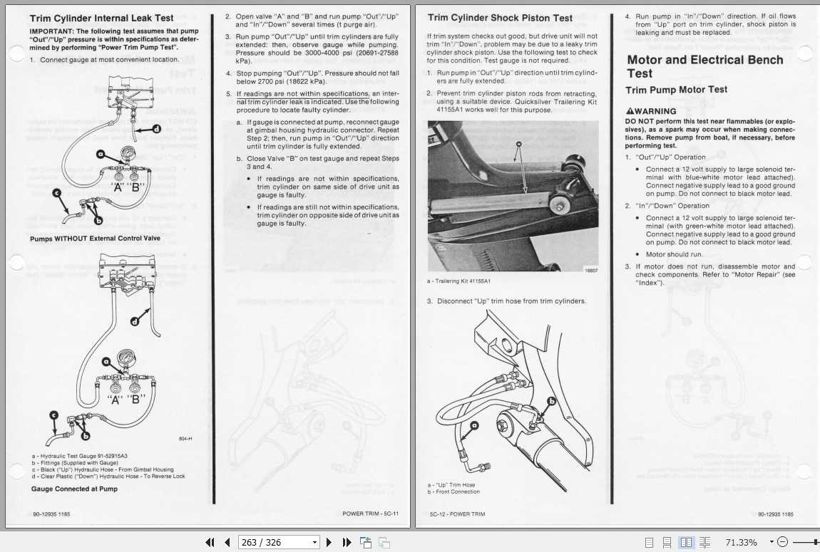 Mercury Mercruiser Marine Engine 6 Stern drive Alpha One SS Service Manual
