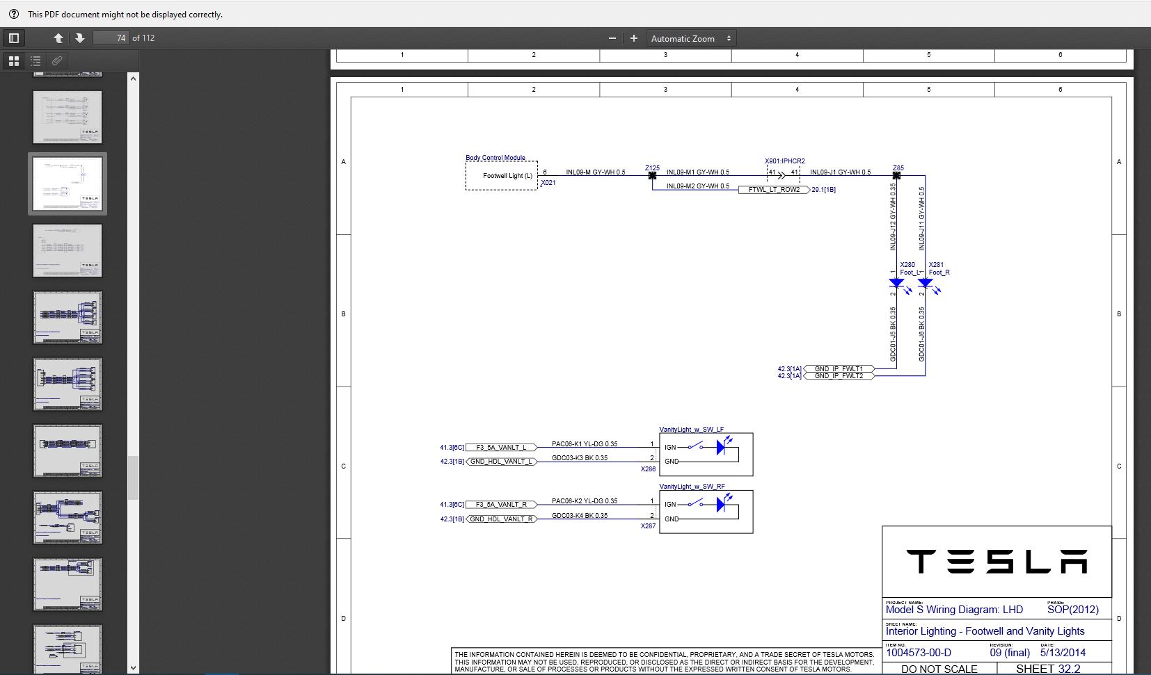 Tesla Model 3, Model S, Model X 2020 13.6 GB Workshop Manual, Wiring ...