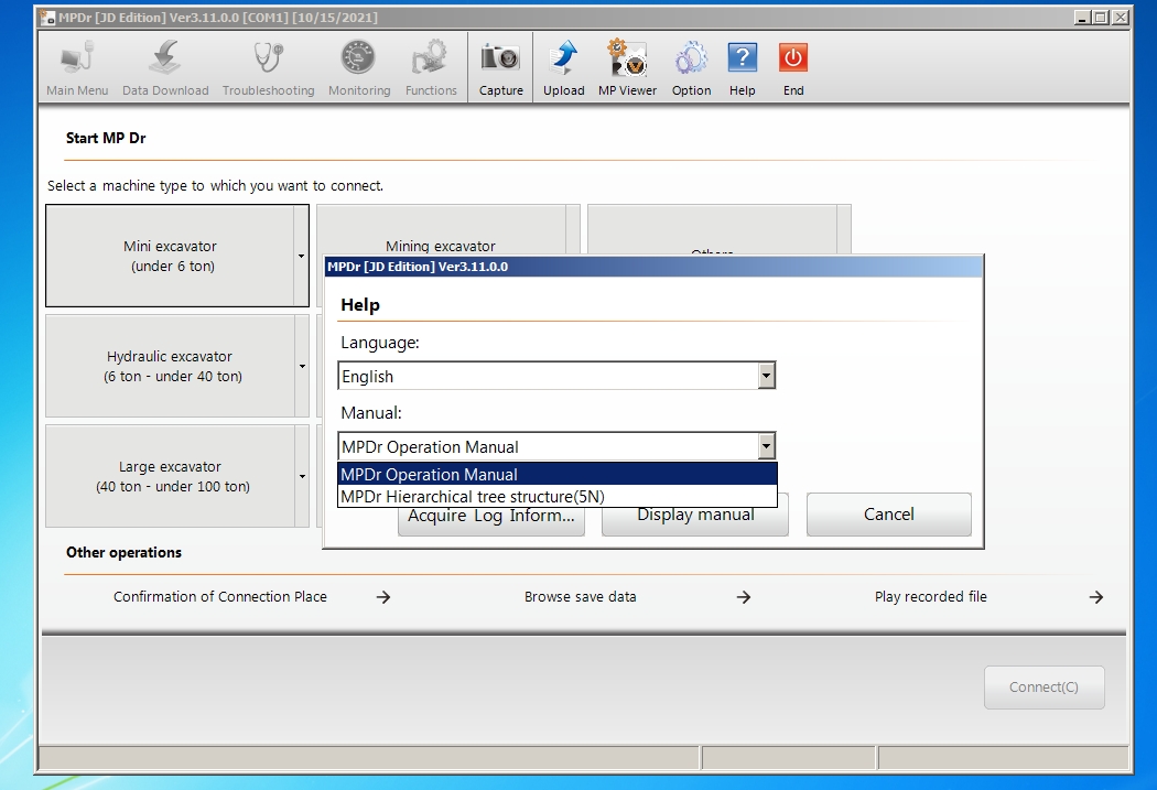 Hitachi Construction Machinery MPDr Ver 3.11.0.0 [02.2021] Diagnostic ...