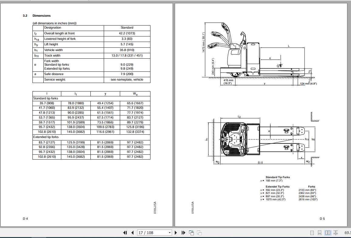 Jungheinrich Forklift ECR 327 336 Operating Instructions