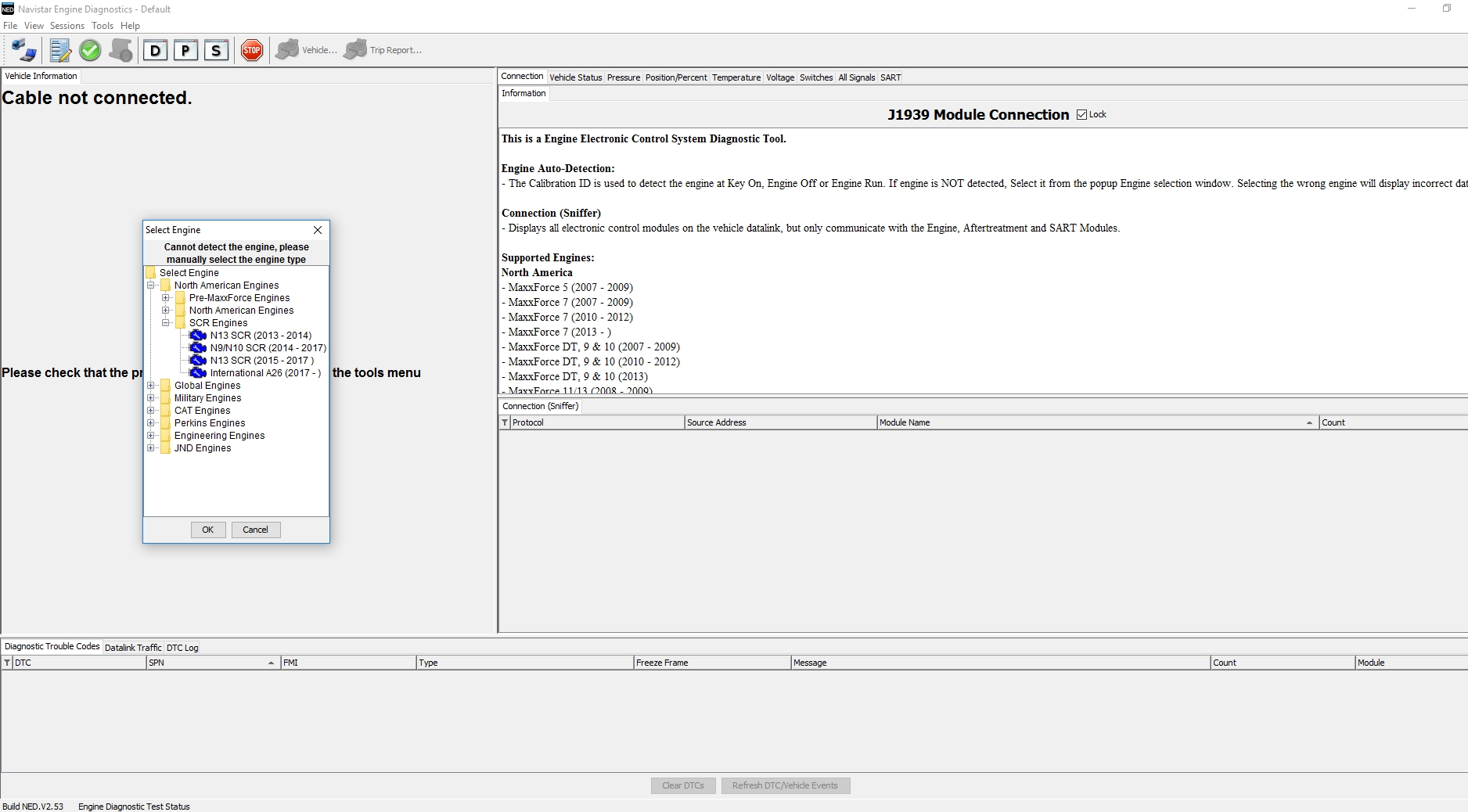 Navistar Engine Diagnostics NED 01.2018 Diagnostic Software Full ...