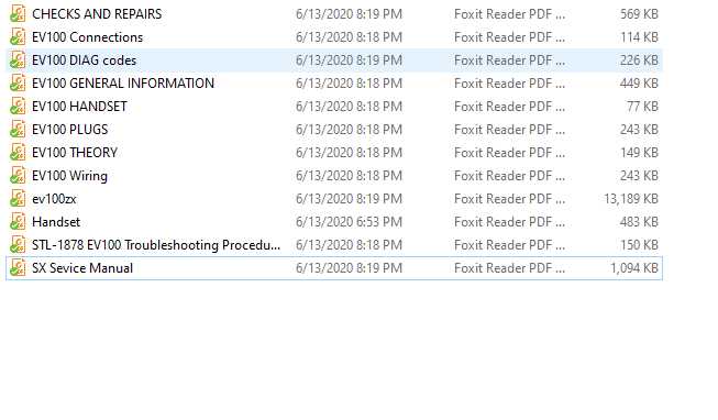 CAT Forklift Truck EV100 Controller Service Manual