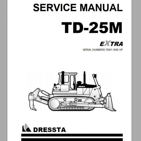 Dressta Wheel Loader 560C 15001 & up Service Manual
