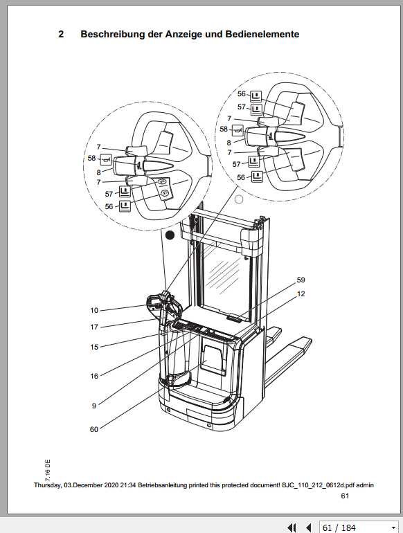 Jungheinrich Forklift EJC 110 112 Operating Manual_DE