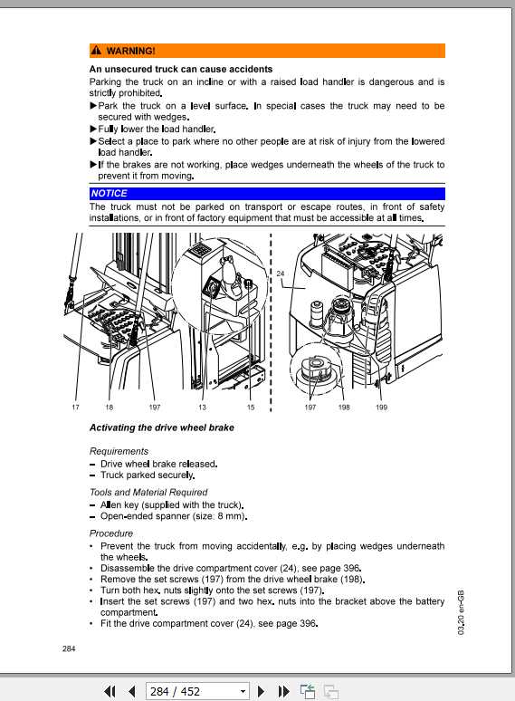Jungheinrich Forklift EKS 210 310 412 EN Operating Instructions