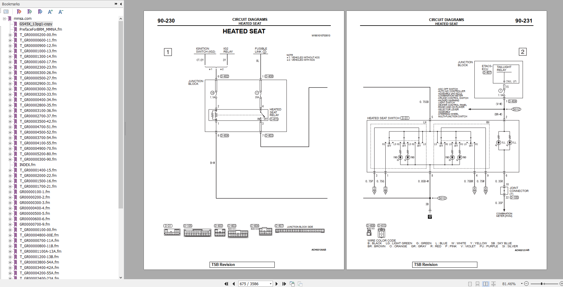 Mitsubishi Mirage 2018 Service Manual & Body Repair Manual