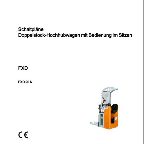 Still Pallet Stacker FXH-20 FXH-25 FXH-20 FXH-20N Schematic Diagrams DE
