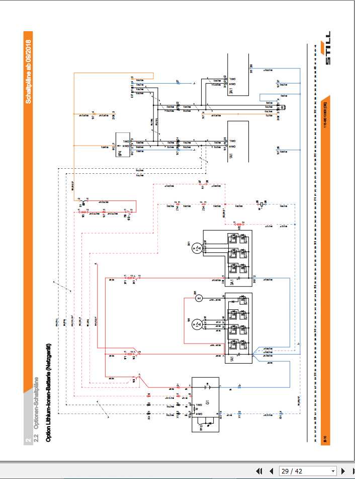Still Pallet Stacker FXH-20 FXH-25 FXH-20 FXH-20N Schematic Diagrams DE