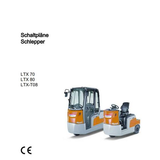 Still Tow Tractor LTX 20 0611, 0612 Circuit Diagrams