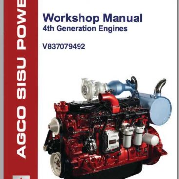 AGCO Sisu Power Diesel Engines V837079421 Instruction Manual