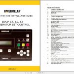 CAT EMCP 4.3,4.4 Generator Set Control