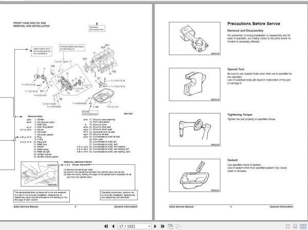Daewoo Doosan Forklift D20S-3 D25S-3 D30S-3 Service Manual