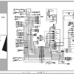 Daewoo Doosan Forklift D35S-2 D40S-2 D45S-2 G35S-2 G40S-2 G45S-2 Electrical Schematic