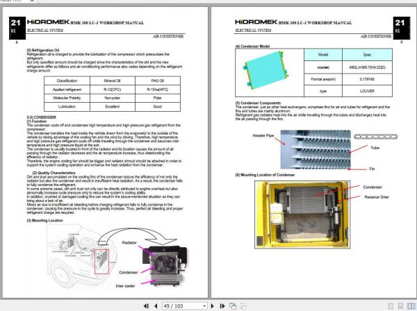 Hidromek Excavator HMK 300LC Electrical System