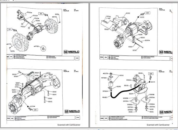 Merlo P32.6 Plus Parts Catalog_EN+ES+DE+IT