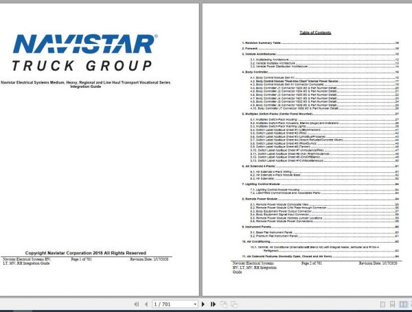 Navistar HV MV LT RH Electrical Systems Integration Guide_2020