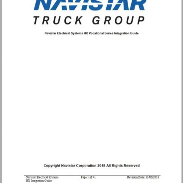 Navistar HV MV LT RH Electrical Systems Integration Guide_2020
