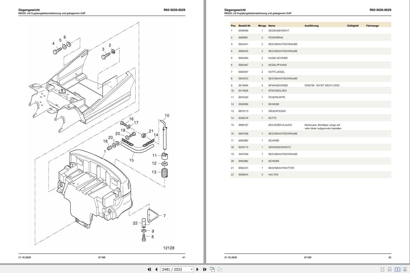 Still Electric Fork Truck R60-30 R60-35 R60-40 R60-45 R60-50 (R6026 ...
