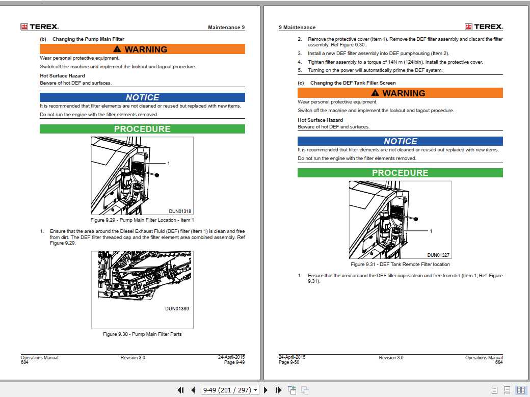 Terex Finlay Mobile Screen 684 Operations Manual