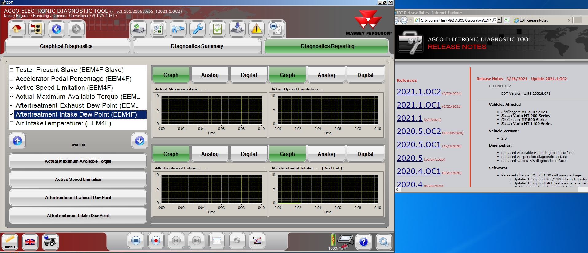 AGCO Diagnostic Program EDT V1.99.20328.671 Release 03.2021 Update Files
