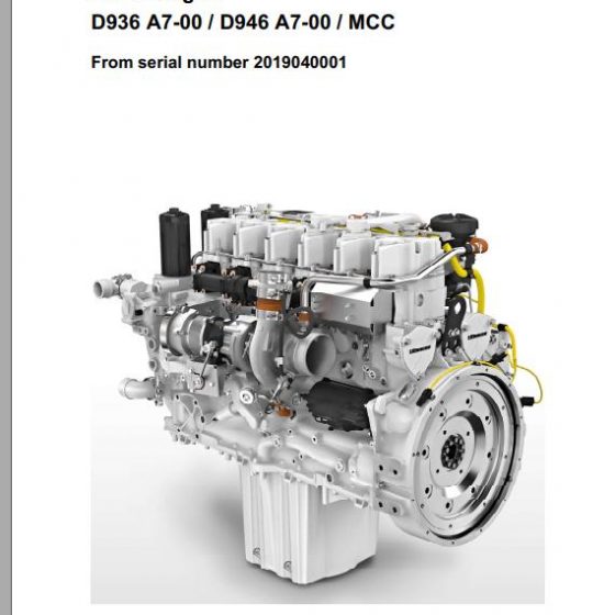 Liebherr Diesel Engine D9512 A7-04 A7-00 Operator's Manual_31-03-2021