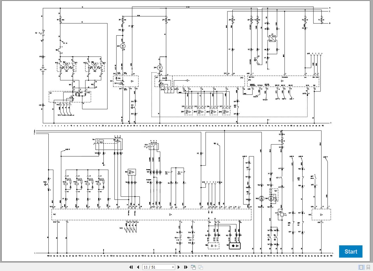 Linde Material Handling & E-Trucks Circuit Diagrams, Faultcodes