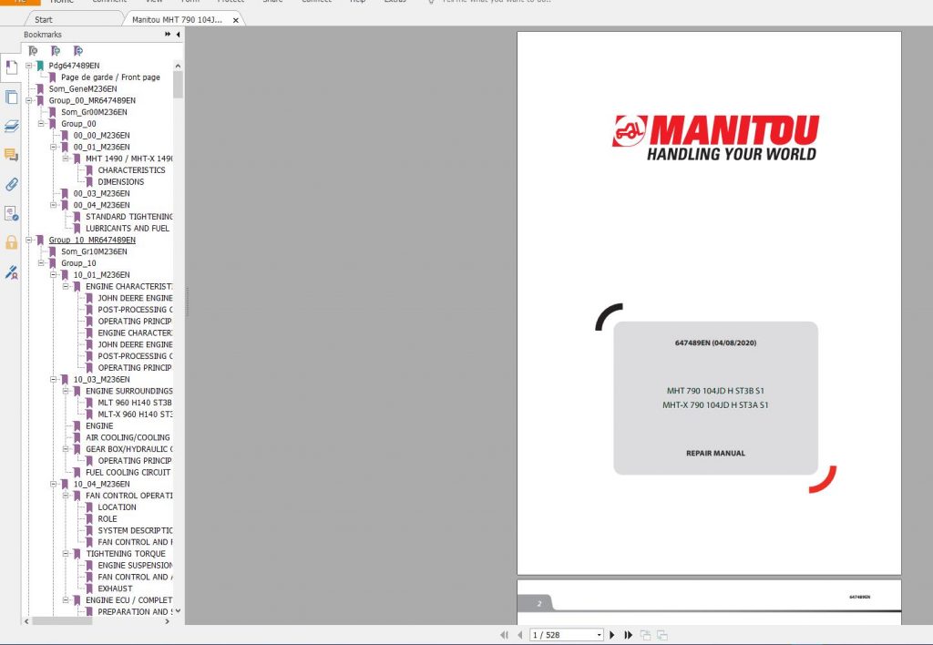 Manitou Archives - Auto Repair Software-Auto EPC Software-Auto Repair ...
