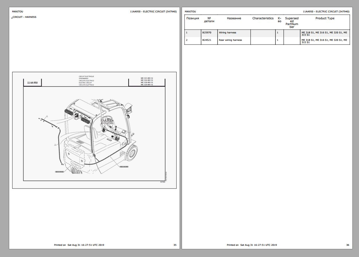 MANITOU PDF DVD 3 15.8 GB Service and Parts Manual